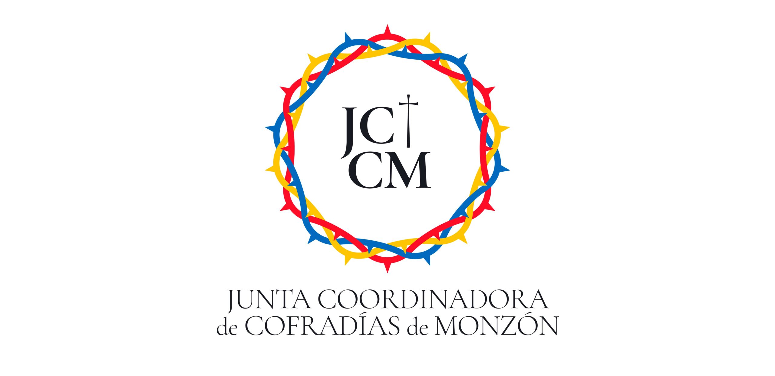 Nuevo logotipo de la Junta Coordinadora de Cofradías de Monzón - El Cruzado