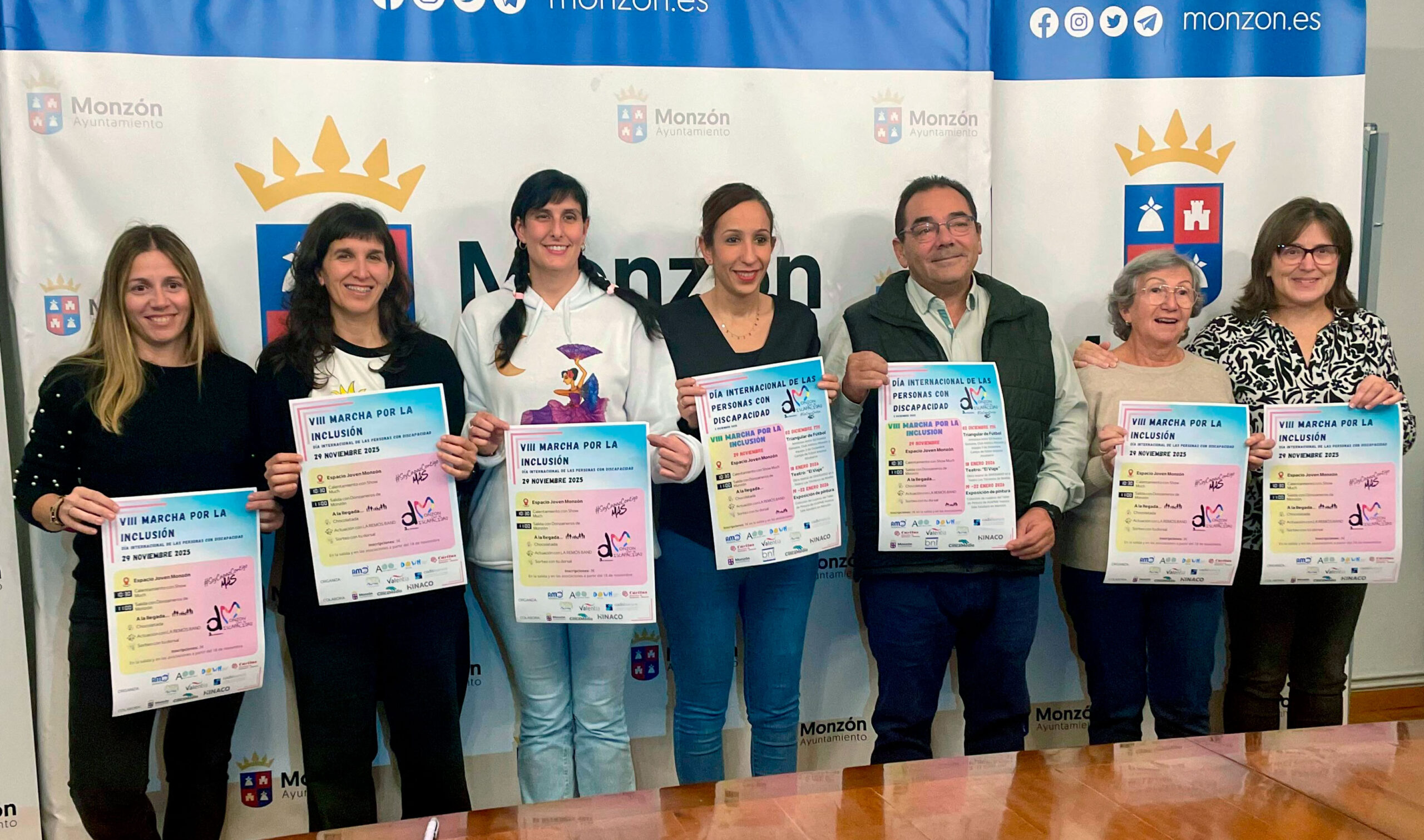 Monzón celebra la VIII Marcha por la Inclusión el sábado 29 noviembre ...